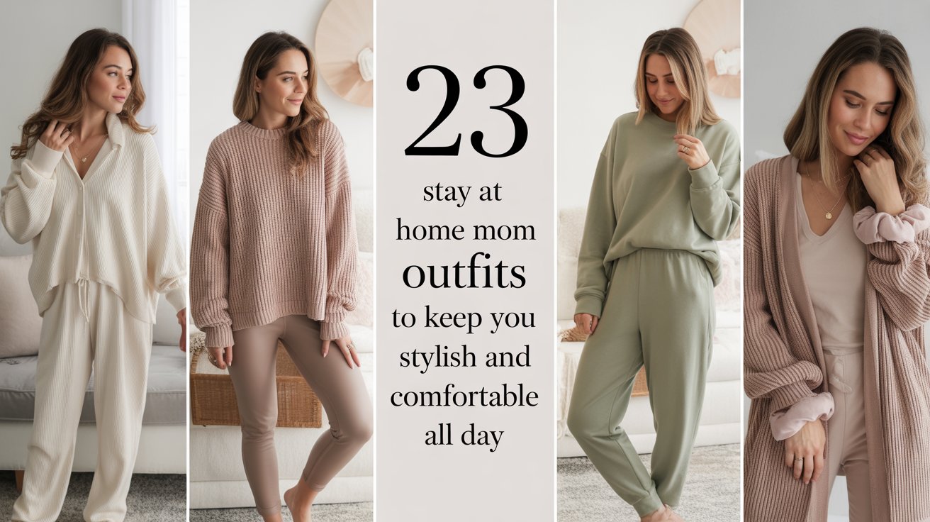 23 Stay at Home Mom Outfits To Keep You Stylish and Comfortable All Day ...