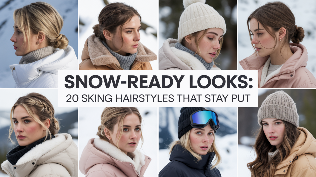 Snow-Ready Looks: 20 Skiing Hairstyles That Stay Put - The Fashion Fam