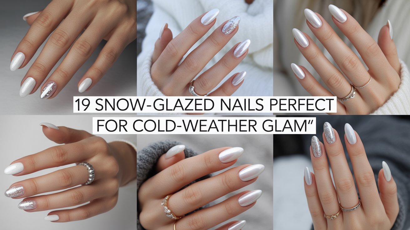 19 Snow-Glazed Nails Perfect for Cold-Weather Glam - The Fashion Fam