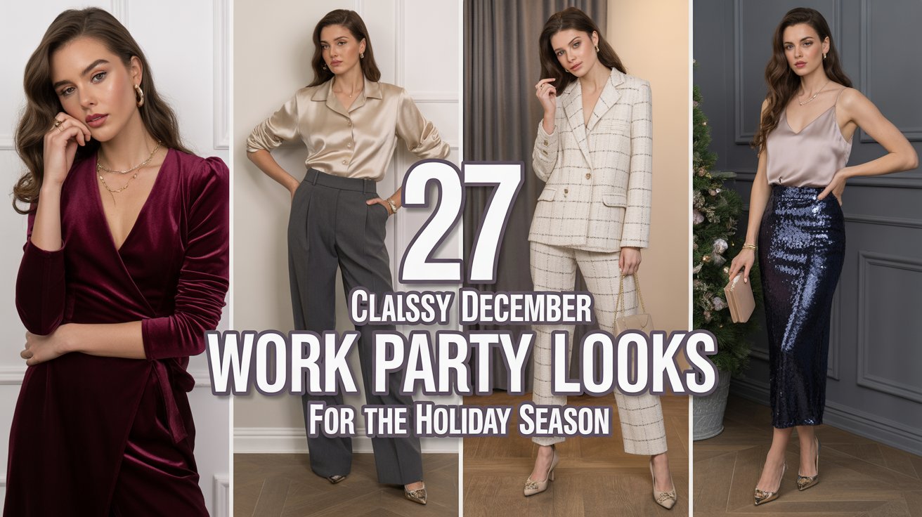 27 Classy December Work Party Looks for the Holiday Season - The ...
