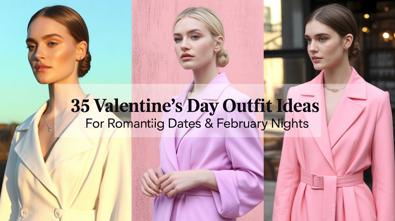 35 Valentines Day Outfit Ideas for Romantic Dates and February Nights ...